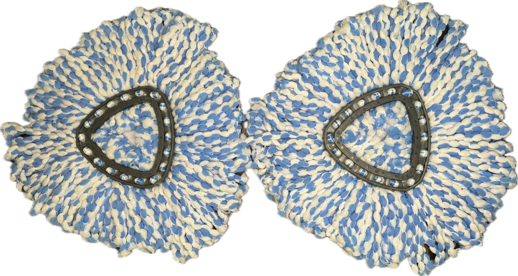 Microfiber Mop Heads - Triangular (2 Pack)